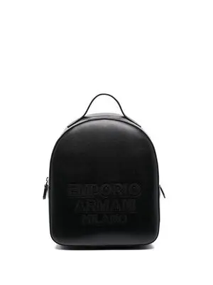 Emporio Armani Embroidered Logo Backpack