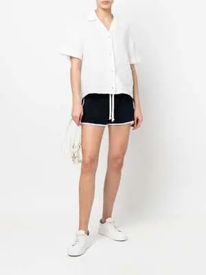 Jacob Cohen Logo-embossed Cotton Shorts