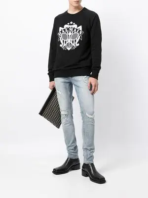 Balmain Logo-embellished Sweatshirt