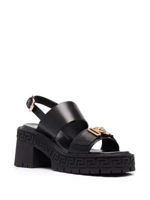 Versace Medusa Plaque Sandals