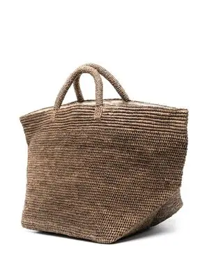 IBELIV Raffia Tote Bag