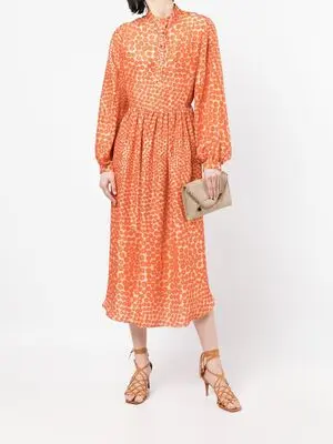 Stella McCartney Floral-print Silk Midi Dress