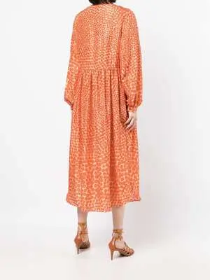 Stella McCartney Floral-print Silk Midi Dress