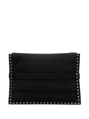 Valentino Garavani Rockstud Leather Clutch