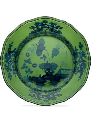 GINORI 1735 Oriente Italiano Dinner Plate - Green