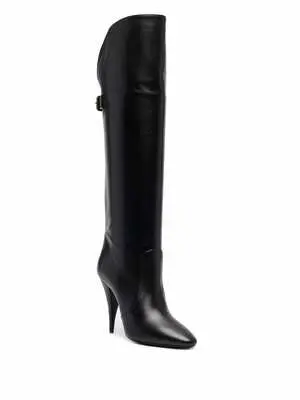 Saint Laurent Harper Knee-high Boots - Black