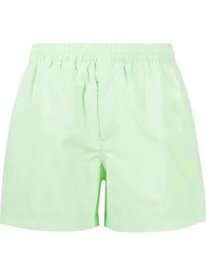 Y3 Slim-cut Swim Shorts - Green