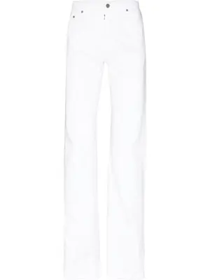 MAISON MARGIELA Straight-leg Jeans - White
