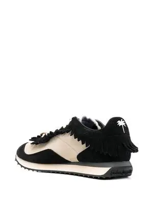 Palm Angels Fringe Low-top Sneakers - Black