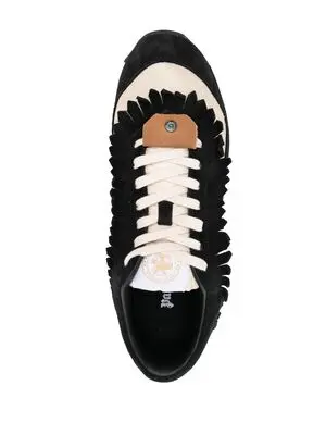 Palm Angels Fringe Low-top Sneakers - Black