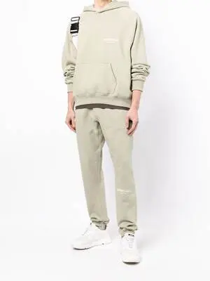 Fear Of God Logo-print Oversized Hoodie - Green
