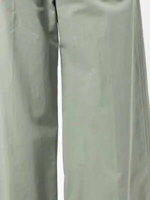 LOW CLASSIC Wide-leg Turn-up Trousers