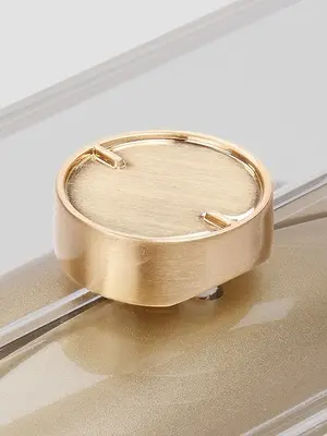 Cult Gaia Annika Clutch - Brass