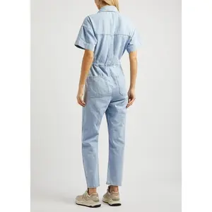 Free People Marci Denim Jumpsuit Xs