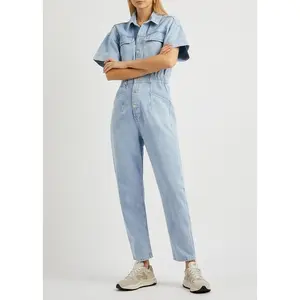 Free People Marci Denim Jumpsuit Xs