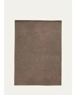 LISA YANG Solid Cashmere Scarf Truffle