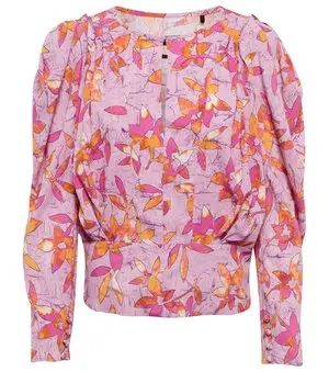 Isabel Marant Étoile Zargae Floral Blouse - Multicoloured