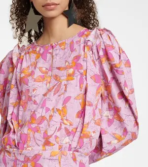 Isabel Marant Zargae Floral Blouse
