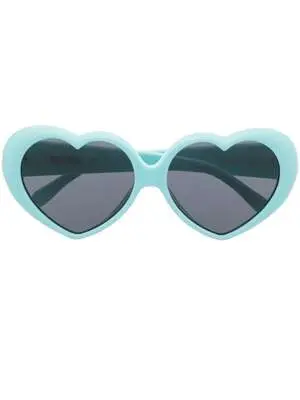 Moschino Heart-shaped Frame Sunglasses