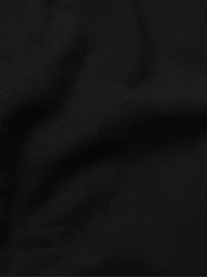 JIL SANDER Logo-embroidered Cotton-jersey Zip-up Hoodie