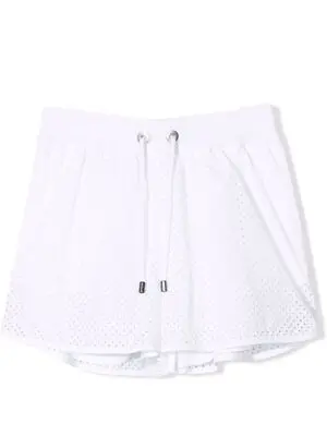 Brunello Cucinelli White Acetate Shorts
