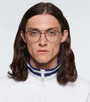 Gucci Navigator-frame Eyeglasses