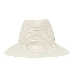 TOTEME Raffia-effect Panama Hat - White