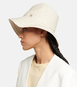 TOTEME Raffia-effect Panama Hat