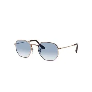 Ray-ban Hexagonal Flat Lenses Sunglasses Bronze-copper