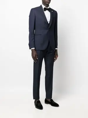 LARDINI Single Breasted Suit - Blue