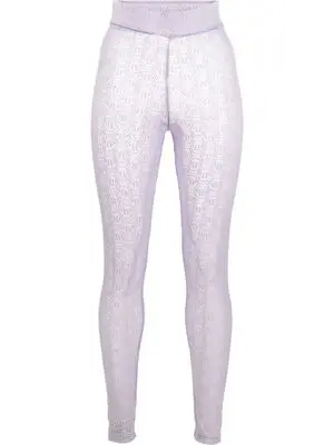Philipp Plein Monogram-pattern Leggings