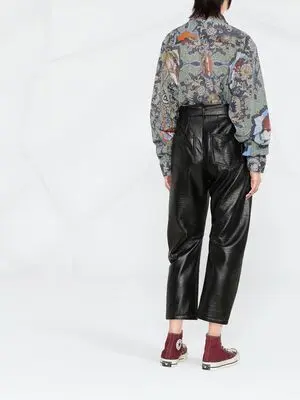 Opening Ceremony Barrel-leg Cropped Trousers