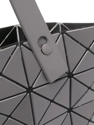 Issey Miyake Geometric Panelled Tote - Grey