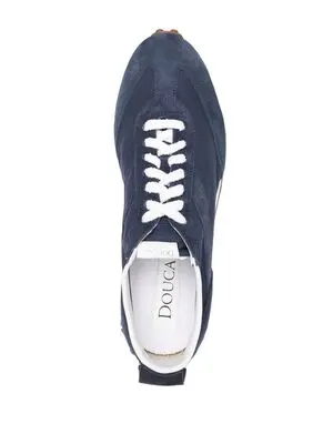 DOUCAL'S Logo Patch Detail Sneakers