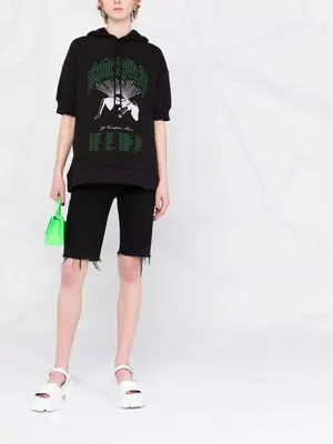 Raf Simons Grimrawler-print Hoodie