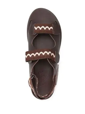 ANCIENT GREEK SANDALS Olympos Touch-strap Leather Sandals