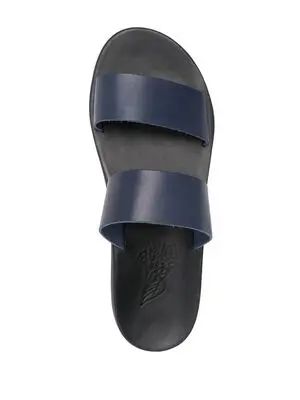 ANCIENT GREEK SANDALS Ulysses Comfort Leather Sandals - Blue