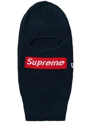 Supreme X New Era Box Logo Balaclava - Blue | Editorialist