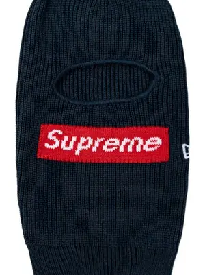 Supreme X New Era Box Logo Balaclava - Blue | Editorialist