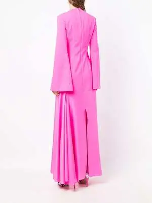 Solace London Draped Maxi Dress