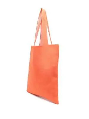 Palm Angels Logo Print Shopper - Orange