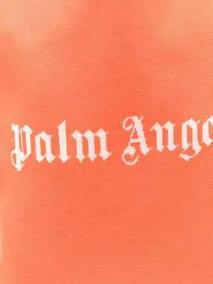 Palm Angels Logo Print Shopper - Orange