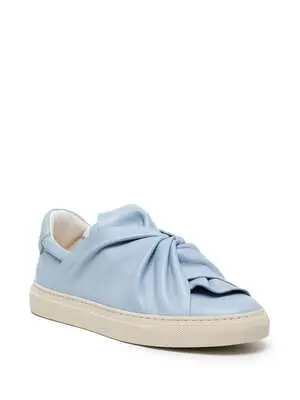 Ports 1961 Knotted Leather Sneakers