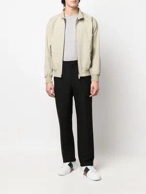 BARACUTA G9 Harrington Bomber Jacket - Neutrals