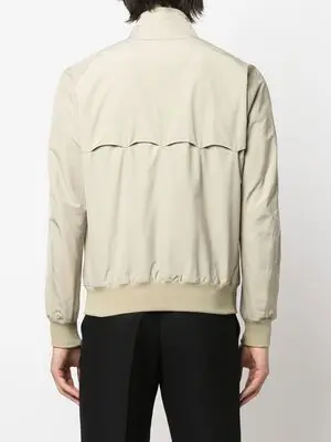 BARACUTA G9 Harrington Bomber Jacket - Neutrals