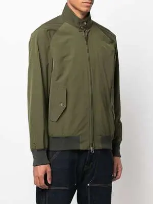 BARACUTA Zip-up Jacket - Green