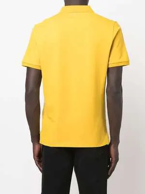 C.P. COMPANY Logo-patch Polo Shirt - Yellow