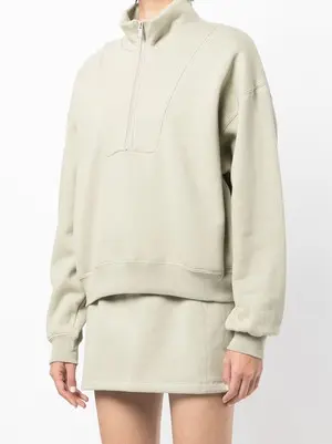 Fear Of God Zip-front Funnel Neck Jumper