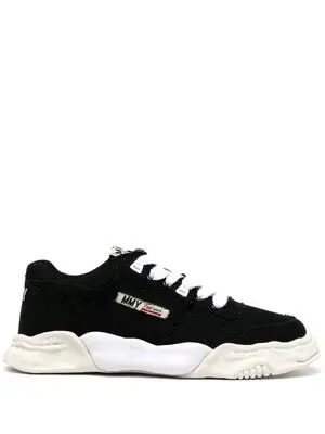 Mihara Yasuhiro Original Sole Lace-up Sneakers - Black