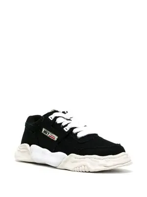 Mihara Yasuhiro Original Sole Lace-up Sneakers - Black